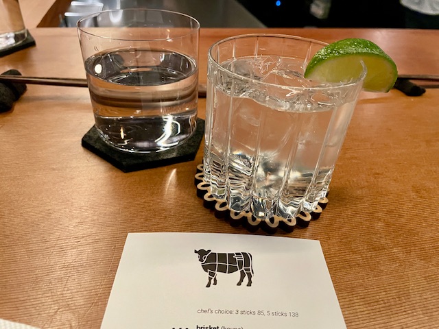 Wagyu Tasting Experience @ Gozu SF - Gin & Pretzels